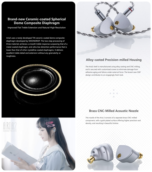 Tai Nghe MOONDROP ARIA 2 - NC Store - Cửa hàng tai nghe, thiết bị audio